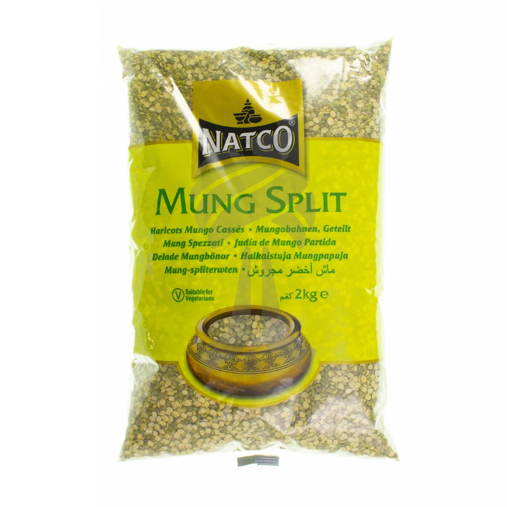 Natco Split Mung 2kg • Hallans