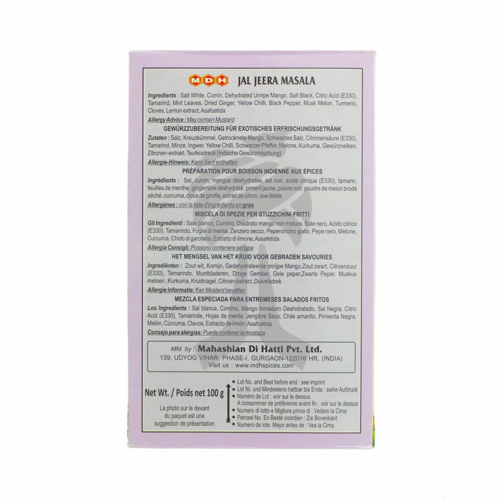 MDH Jal Jeera Masala 100g • Hallans