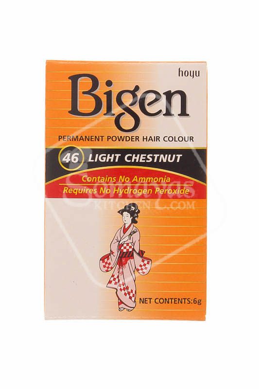 Bigen 46 Light Chestnut 6g • Hallans
