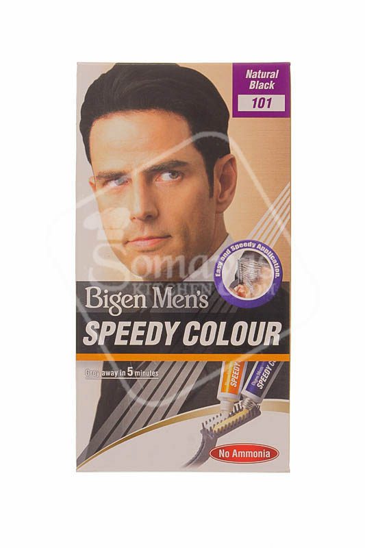 Bigen Men's 101 Natural Black 80g • Hallans