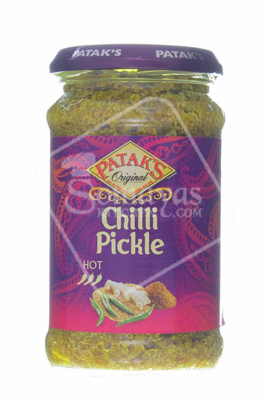 Patak's Chilli Pickle/ Hot 283g • Hallans