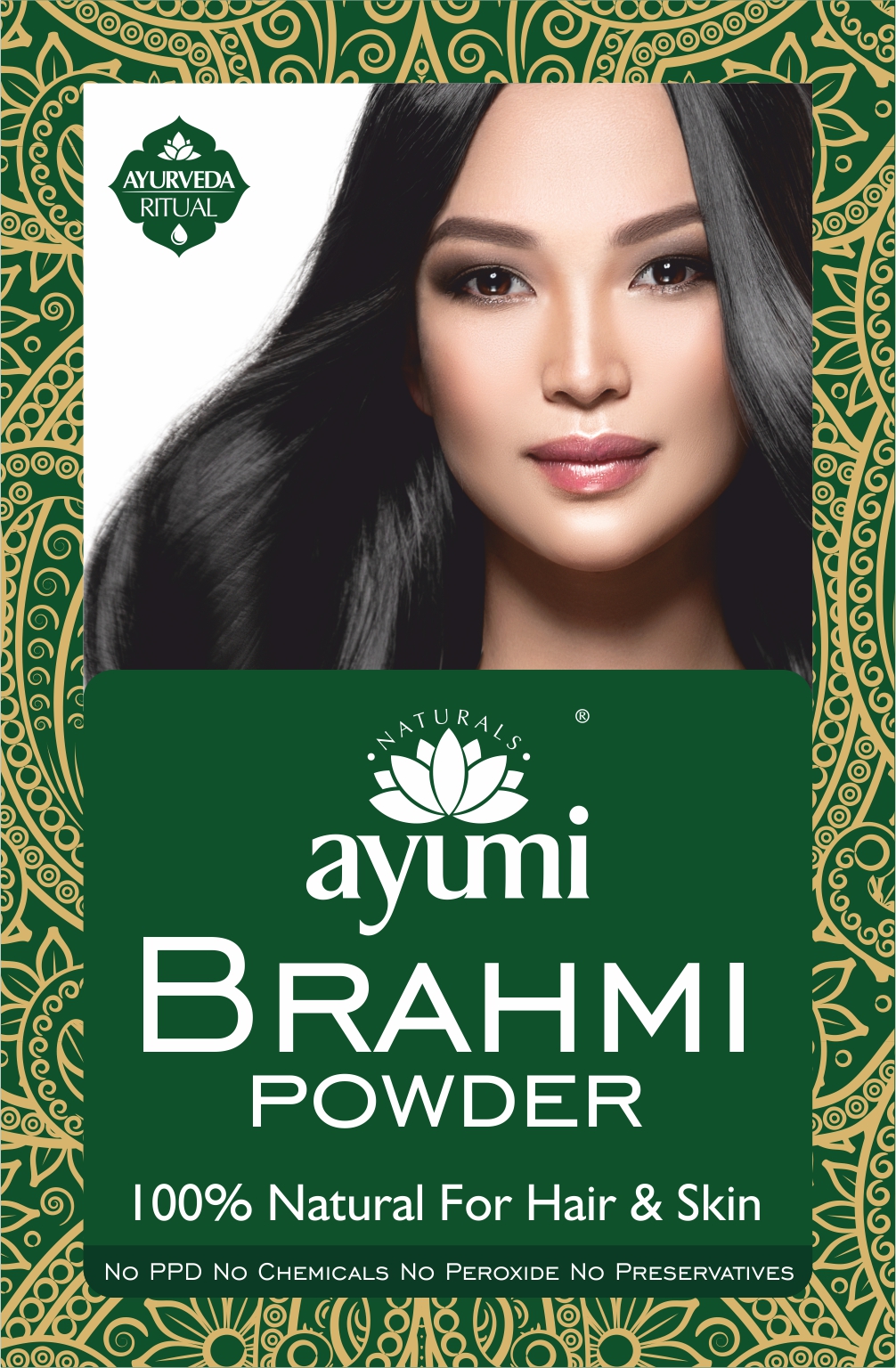 Hesh Brahmi Powder 100g • Hallans