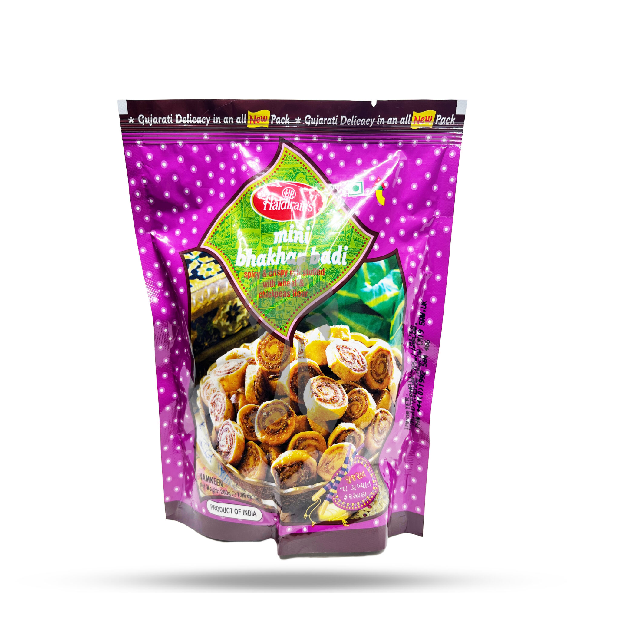 Haldiram's Mini Bhakhar Badi 200g • Hallans