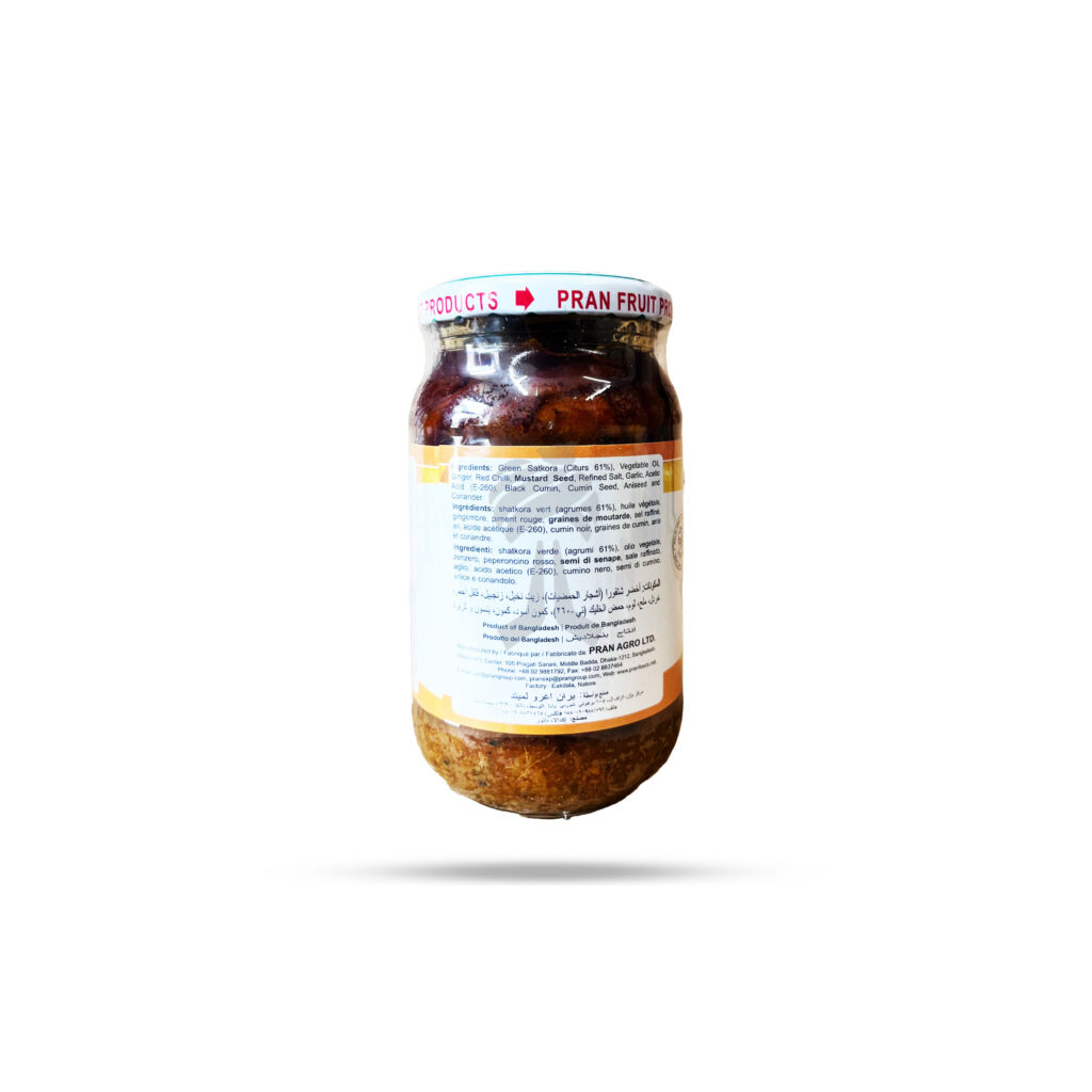 Pran Satkora Pickle 370g • Hallans