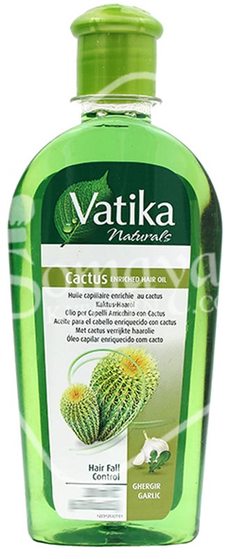 Dabur Vatika Natural Cactus Oil 200ml • Hallans