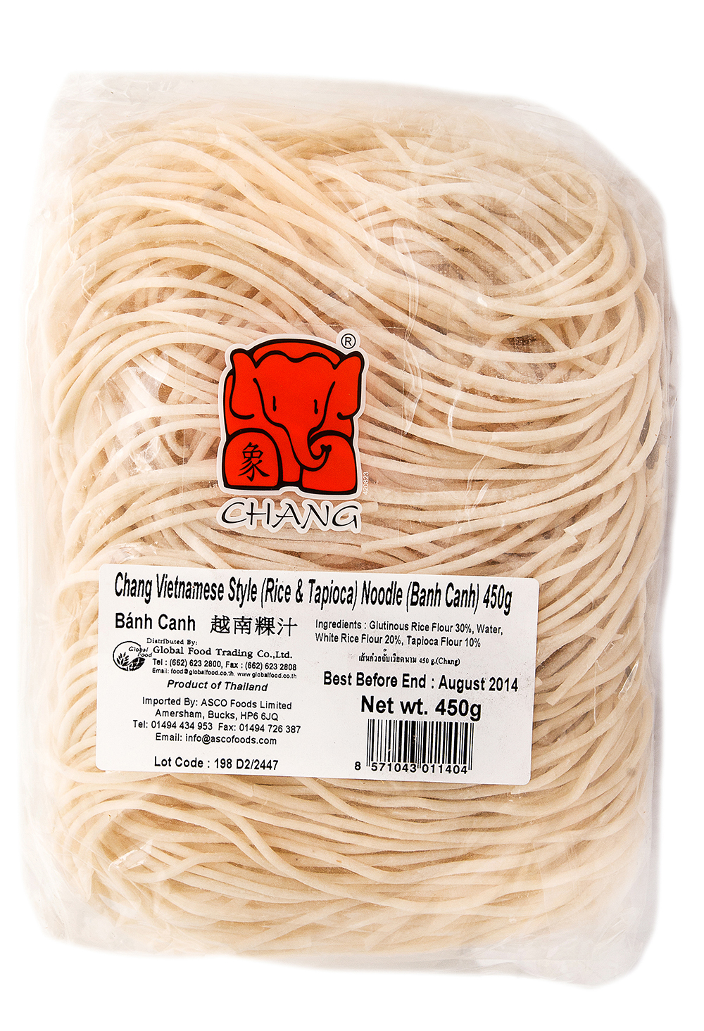 Chang Vietnamese Style Rice & Tapioca Noodles 450g • Hallans