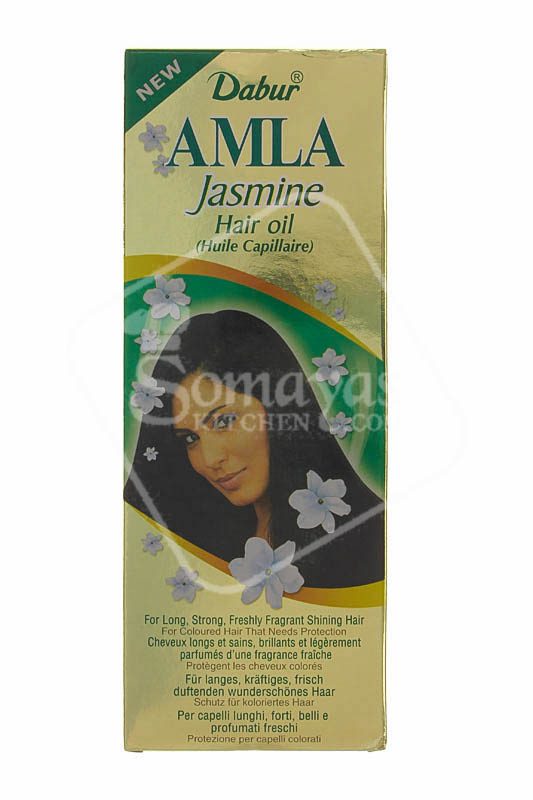 Dabur Amla Jasmine Hair Oil 200ml • Hallans