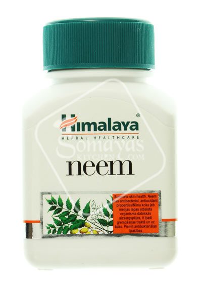 Himalaya Neem Capsules 60pcs • Hallans