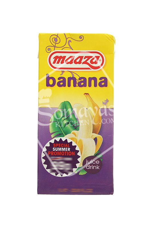 Maaza Banana Juice Drink 1lt • Hallans