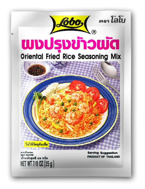 Lobo Oriental Fried Rice Seasoning Mix 25g • Hallans