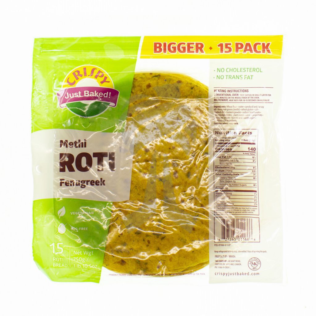 Crispy Methi Roti 750g • Hallans