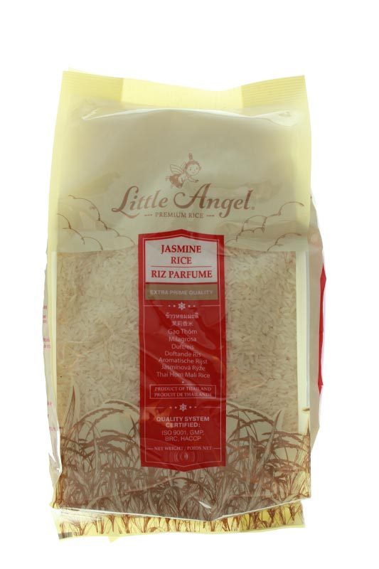 Little Angel Thai Jasmine Rice 2kg • Hallans