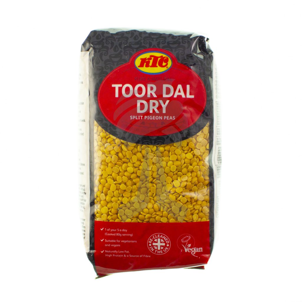 KTC Toor Dal Dry 1kg • Hallans