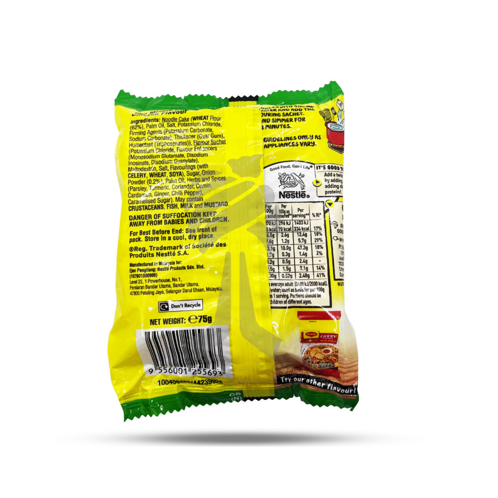 Maggi Chicken Flavour Noodles 77g • Hallans