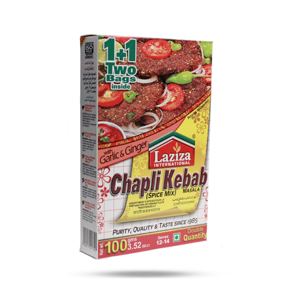 Laziza Chapli Kebab Masala 100g • Hallans