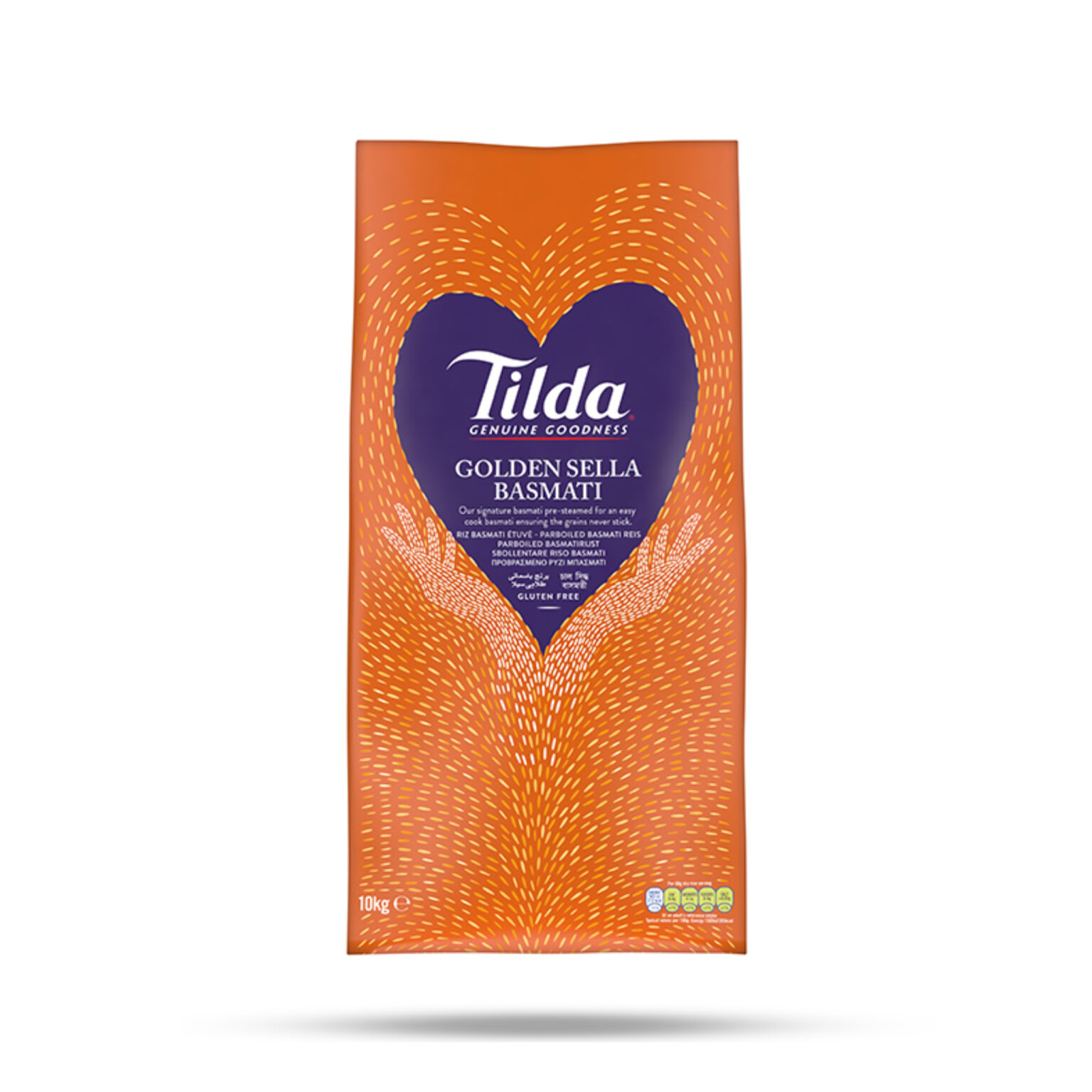 Tilda Golden Sella Basmati Rice 10kg • Hallans
