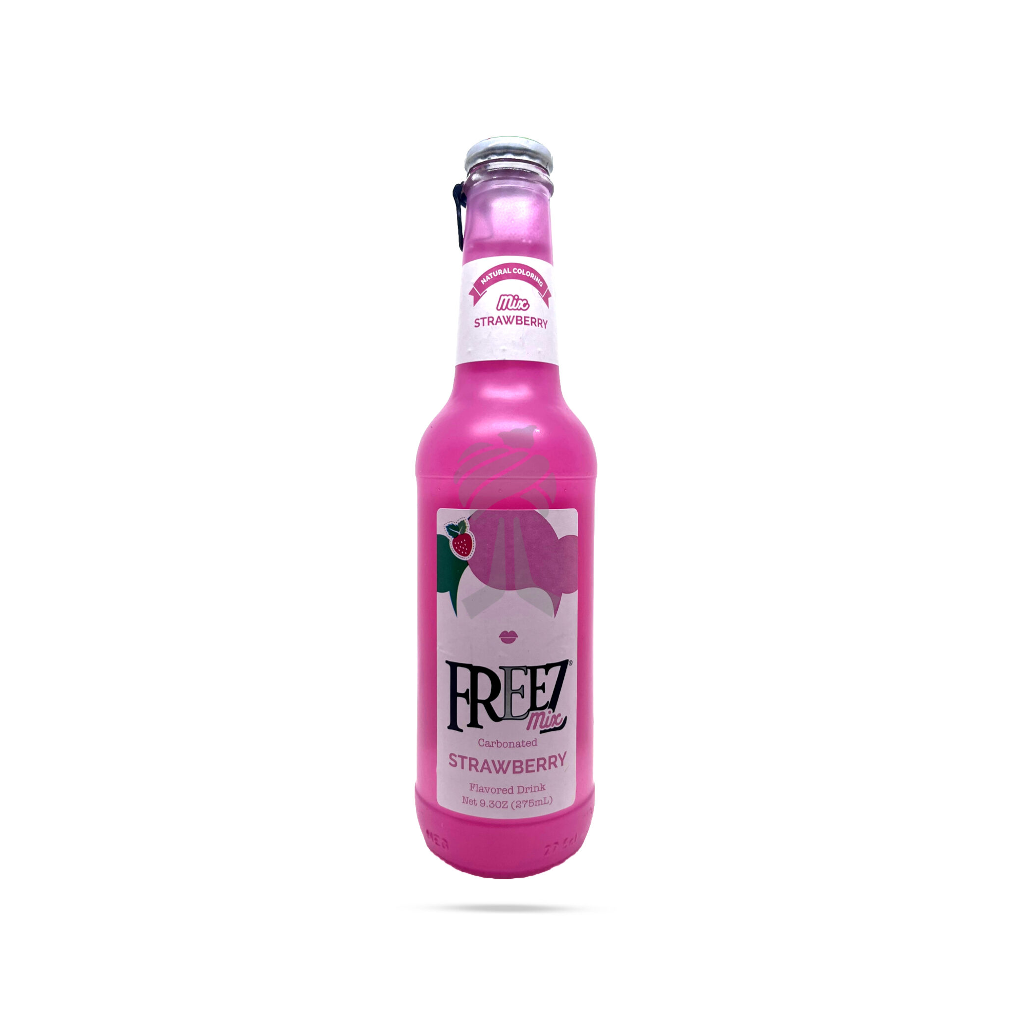 Freez Mix Strawberry Flavoured Carbonated Drink 275ml • Hallans