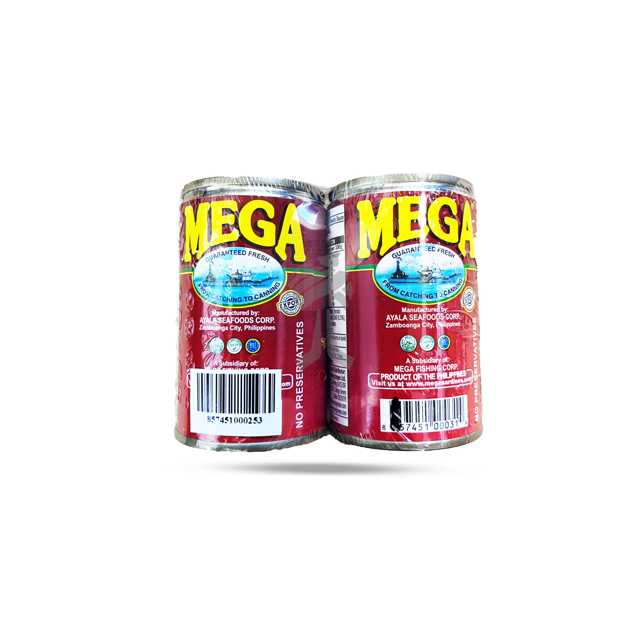Mega Sardines In Tomato Sauce Chilli Added 2x155g • Hallans