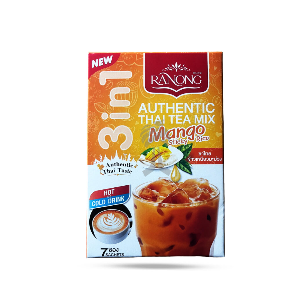 Ranong Tea Thai Tea Mix With Mango Sticky Rice 175g • Hallans